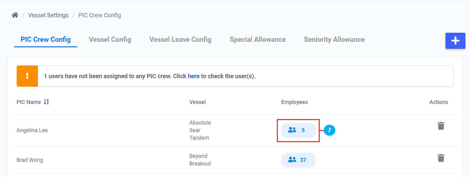 SG 13.1: How to configure Vessel Settings? – HerdHR